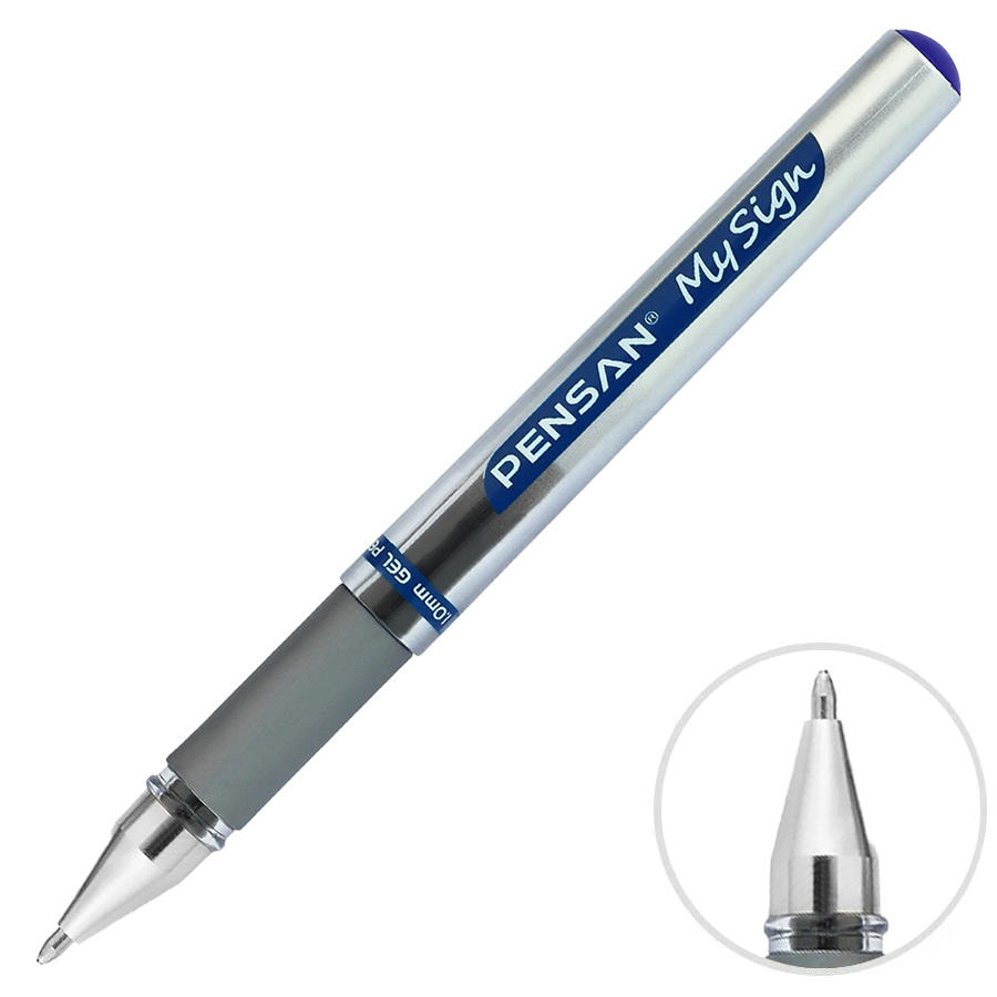 Pensan 6030 My Sign İmza Kalemi 1 mm Mavi | Avansas